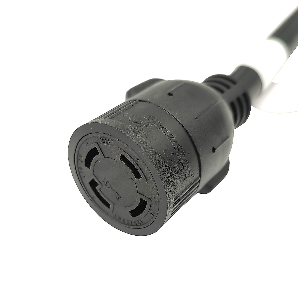 Parkworld 62725 Combiner, Household (2) L5-30 Plug to Generator Twist Lock L14-30 Receptacle Female Y Adapter Cord (3 FT)