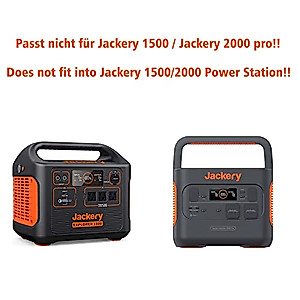 DC 8mm to DC 5.5mm Connectors Adapter for Jackery Ravpower Goal Zero X-Dragon Golabs Bluetti Milin Portable Backup Power Station Rechargeable Battery Pack Solar Generators - 1 set