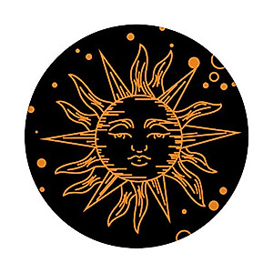 Neil deGrasse Tyson Sun Ilustration PopSockets Stand for Smartphones and Tablets PopSockets PopGrip: Swappable Grip for Phones & Tablets