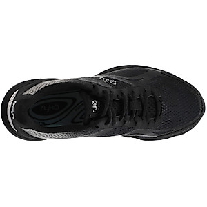 Ryka Women's Devotion Plus 2 Walking Shoe, Black/Grey, 9 W US