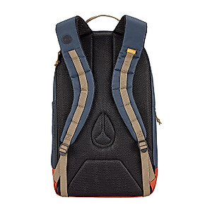 NIXON Ransack Backpack - Navy / Multi - Made with REPREVE® Our Ocean™ and REPREVE® recycled plastics.