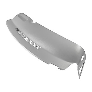 DashSkin Molded Plastic Dash Cover Compatible with 1997-2000 C1500/K1500 Tahoe Suburban Yukon & 1997-2000 Escalade in Medium Grey - Easy Cracked Dashboard Fix - Made in America