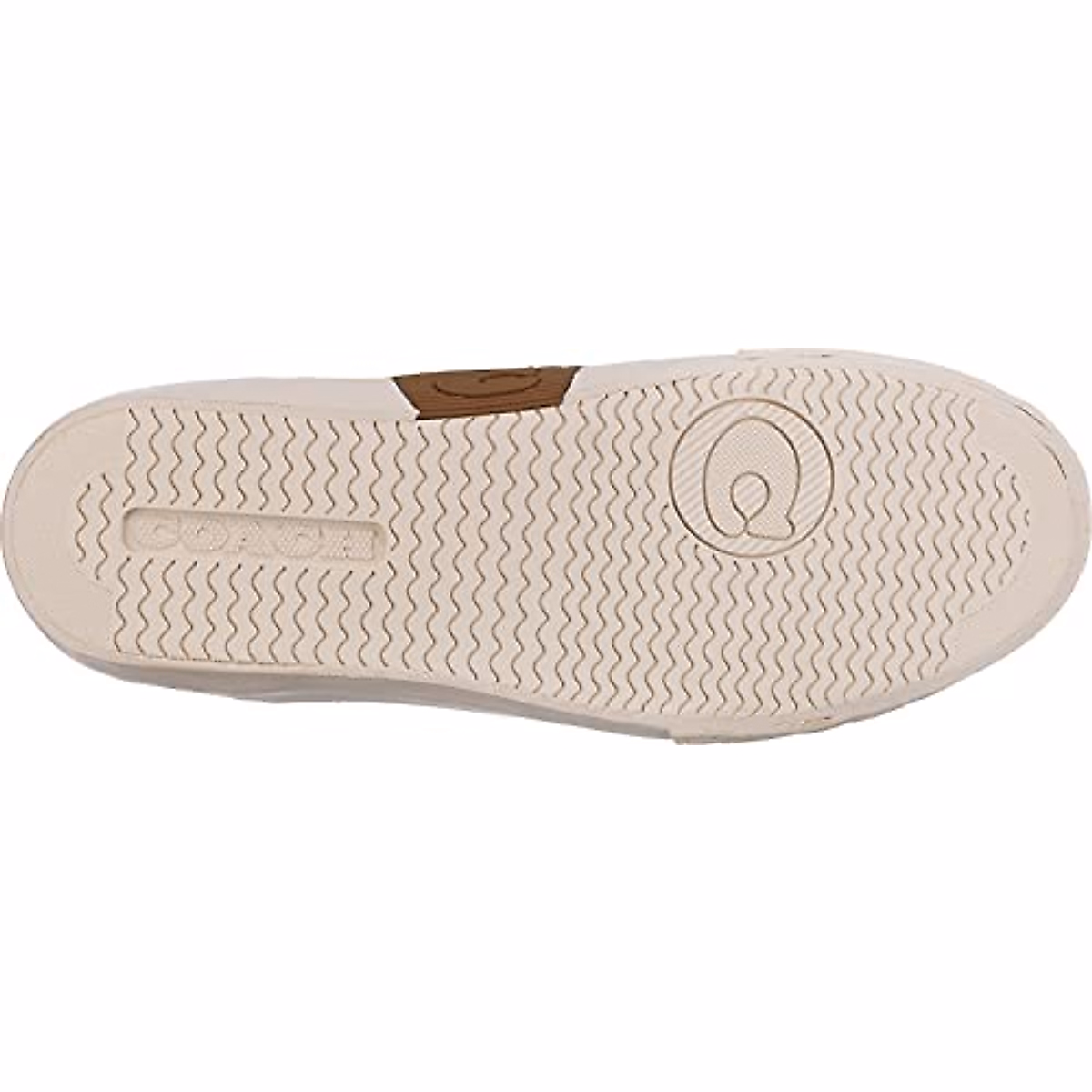 COACH Citysole Skate Sneakers for Women - Traditional Lace Closure with Cushioned Insole, Sleek and Fashionable Sneakers Khaki Jacquard 9.5 B - Medium