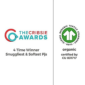 Burt's Bees Baby baby girls Pajamas, Zip Front Non-slip Footed Pjs, 100% Organic Cotton and Toddler Sleepers, Tossed Succulent, 12 Months US