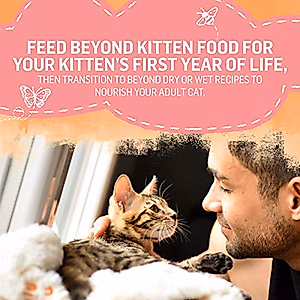 Beyond Purina High Protein, Natural Kitten Food, Kitten Chicken & Oatmeal Recipe - 3 lb. Bag