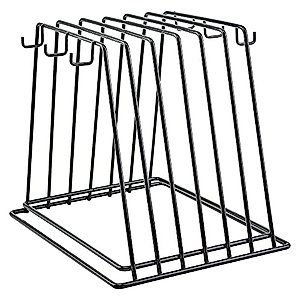 Winco 6-Slot Cutting Board Rack, Vinyl Coated