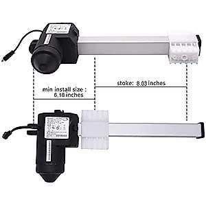 Fromann Limoss 450427 Model MD140-02-L1-157-204 Kit for Power Recliner Lift Chairs Motor Actuator Replacement