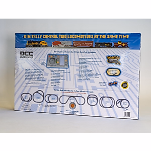 Bachmann Trains - Digital Commander DCC Equipped Ready To Run Electric Train Set - HO Scale