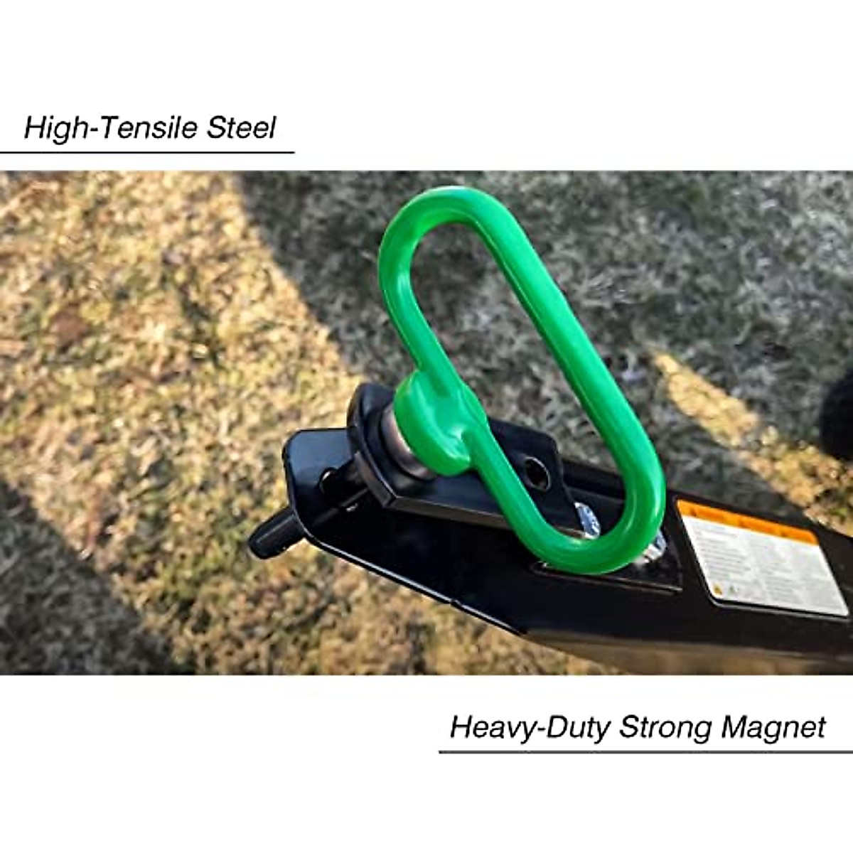 Magnetic Hitch Pin LP63768 Lawn Tractor Hitch Pin - Lawn Mower Trailer Hitch Pins by Rain King