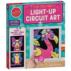 Klutz Sew Your Own Light-Up Circuit Art Craft & Science Kit