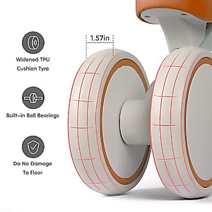 LOL-FUN Baby Balance Bike 1 Year Old, Toys for 1 Year Old Boy and Girl Gifts, Boy First Birthday Gift for One Year Old