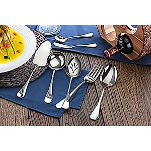 Artaste 18/10 Stainless Steel Elegant Serving & Hostess Flatware Sets (7-Piece Hostess Set)