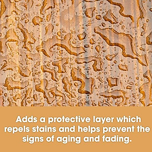 Furniture Clinic Boiled Linseed Oil for Wood Furniture & More Restore a Finish for Furniture, Table Tops, Stone & Metal Wood Care for Interior Oak, Pine, Teak & More Glossy 17oz/ 500ml Refined Oil