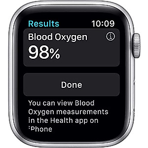 Apple Watch Series 6 (GPS + Cellular, 40mm) - Silver Aluminum Case with White Sport Band (Renewed)