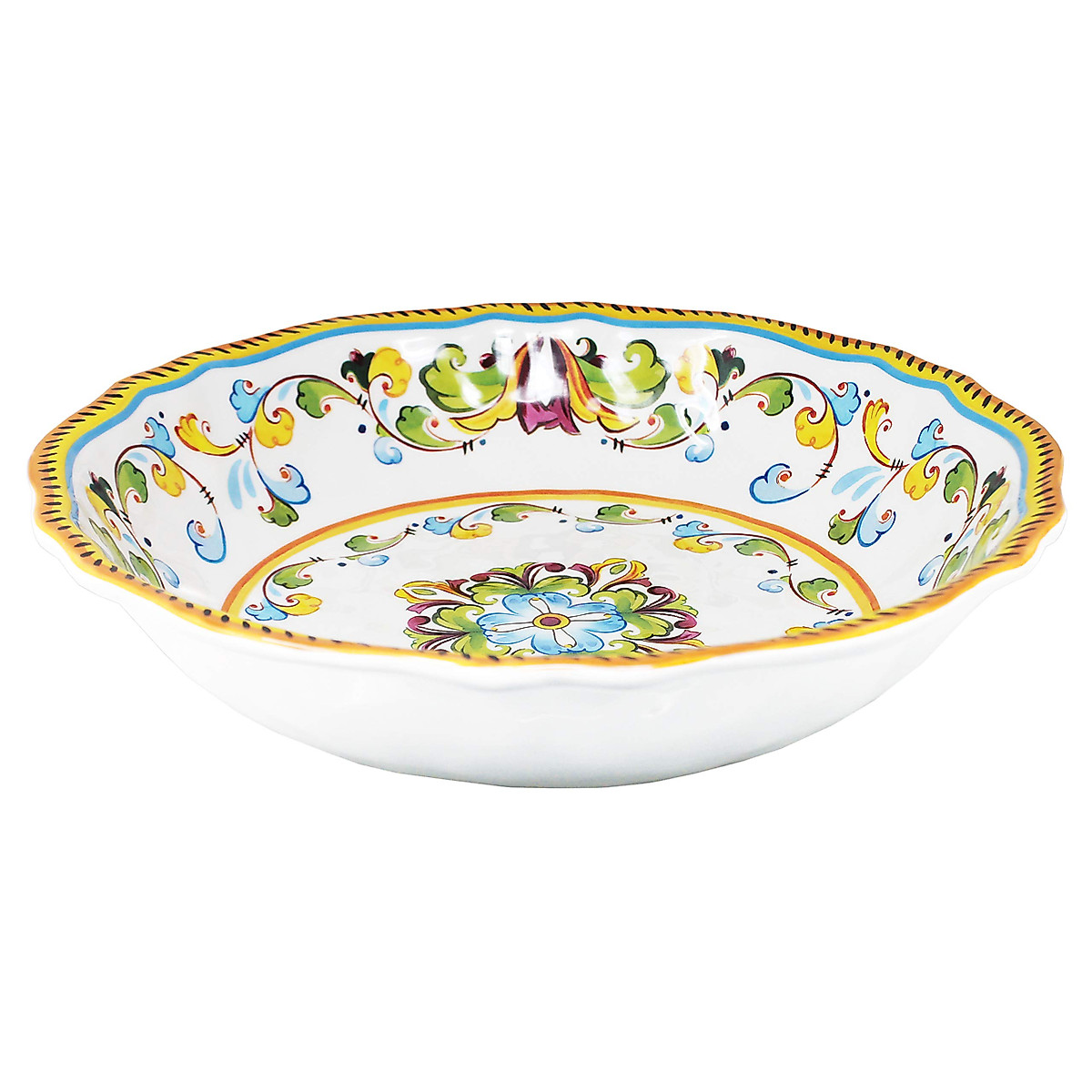 Le Cadeaux Salad Bowl - Toscana, 13.75" Round x 2.75" Deep
