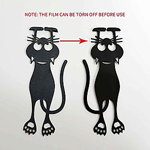 3D Cartoon Animal Bookmarks Cat Book Mark for Kids and Students, Cool, Funny, Wacky, Kawaii Stereo Christmas Halloween Cartoon Bookmarks