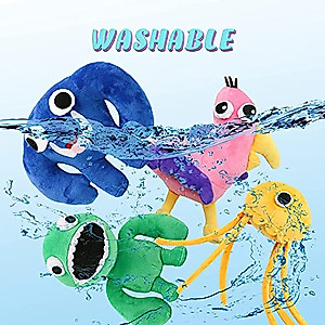 GUUZOGG Garten of Banban Plush, 23 Inches Pink Medusa Garden of Ban Ban Plushies Throw Pillows, Soft Stuffed Monster Figure Doll for Fans, Stuffed Horror Figure Doll for Kids Boys Girls and Adult