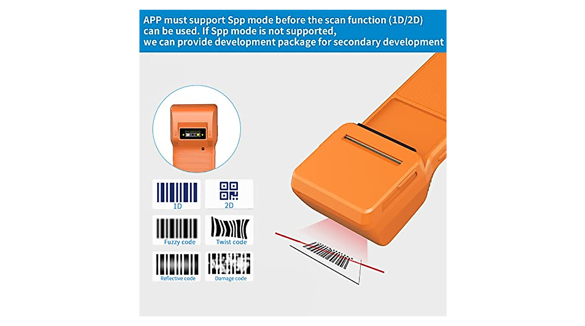 Symcode Q10 Bluetooth Thermal Printer & Mobile POS Solution