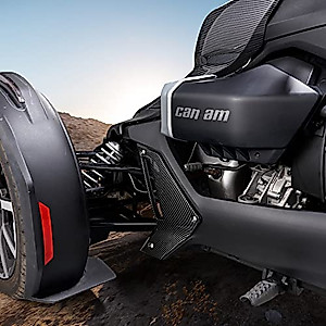 Ryker Lower Fairing Panels Kit, A & UTV PRO Carbon Fiber Pattern Lower Panels Fairing Pads Protector Trim Cover for Can-Am Ryker All Models Accessories, 2PCS