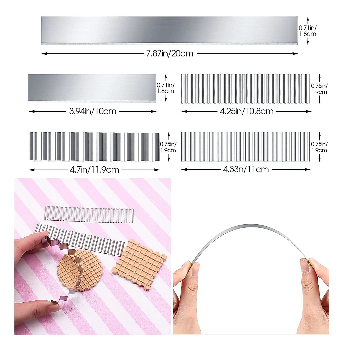Yayatty 35 PCS Polymer Clay Cutters Set, Clay Roller, Clay Slicer Blade Clay Cutter Blade, Acrylic Sheet, Slicing Tools with Clay DIY Tool for Clay DIY, Sculpting Modelling