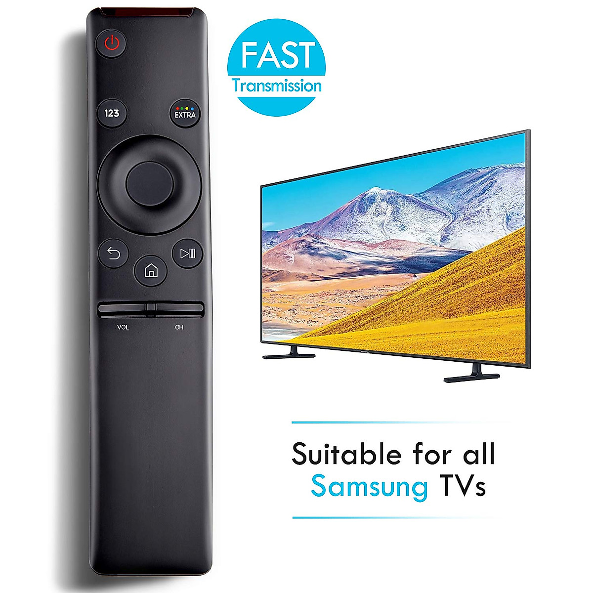 OMAIC Remote Control for All Samsung TV-Universal Smart TV Remote Control for All Samsung TV Series