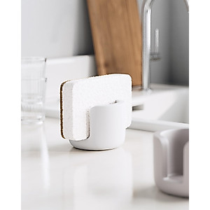 Diatomite Sponge Holder for Kitchen Sink, Diatomite Quick Dry Sponge Holder, Dish Stone Sponge Holder for Kitchen Sink, Diatomaceous Earth Sponge Holder