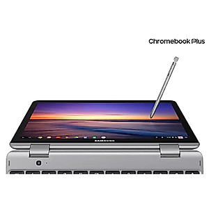SAMSUNG Touch V2 Convertible 2-in-1 Ultra Slim Laptop Intel Dual Core Processor 4GB RAM 64GB eMMC 12.2in Full HD Dual Camera Chrome OS (Renewed)