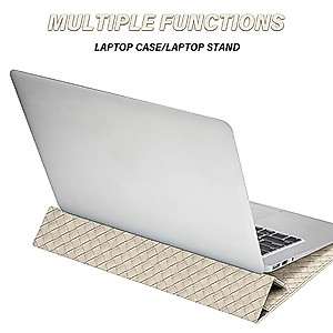 Miwasion Woven Fabric Laptop Sleeve Bag 13-13.6 inch,Compatible with Air 13 inch M2 2022 A2681 M1 A2337 A2179 A1932/Pro 13