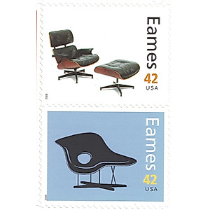 Charles and Ray Eames Collectible Sheet of Sixteen 42 Cent Stamps Scott 4333 By USPS