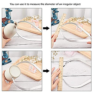 Watris Veiyi 10inch Clay Caliper Tool, Stainless Steel Caliper Clay, Measuring Pottery Tool, Bent Leg Stainless Steel Caliper, Inside Outside Caliper, Sculpture Ceramic Tool for Carving Modeling