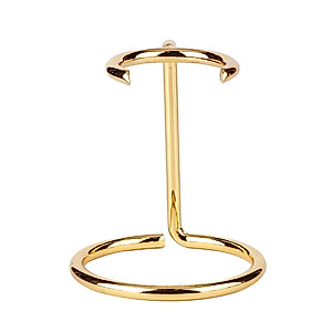 Shaving Brush Holder,Razor Brush Stand Men Shaving Brush Stainless Steel Stand Razor Holder for Salon Home Travel Use