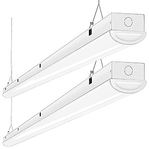 TychoLite 110W LED Shop Lights 8FT Linear Strip Light, 12000LM, 5000K LED Light Fixtures for Garage Warehouse Supermarket, 8 Foot LED Commercial Ceiling Lighting, Fluorescent Replacement, 2 Pack
