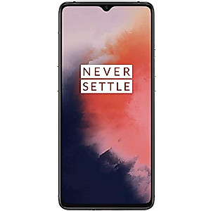 OnePlus 7T HD1907 128GB 4G LTE Triple Camera, Single Sim (Renewed) (Frosted Silver, T-Mobile Locked)
