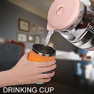 OPTKSNCU 304 Stainless Steel Insulated Cup with Lid, Cloudy Sky Print Durable, And Easy to Clean – Ideal for Home, Office, And Gift Giving