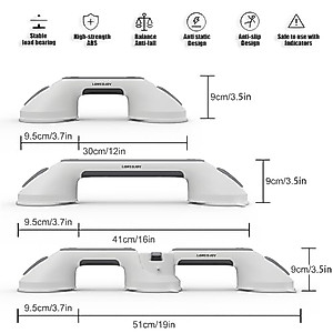 LORESJOY Shower Handle 16 inch Grab Bars for Bathtubs and Showers, Support Handicap Elderly Suction Grab Bars Balance Assist, Bath Handles with Indicators, Grip Non Safety Hand Rail for Injury,Senior