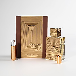 Al Haramain Amber Oud Gold Edition Extreme - Arabian Perfume for Women and Men - Unisex Perfume - Long Lasting Perfume for Men and Women - 2 oz