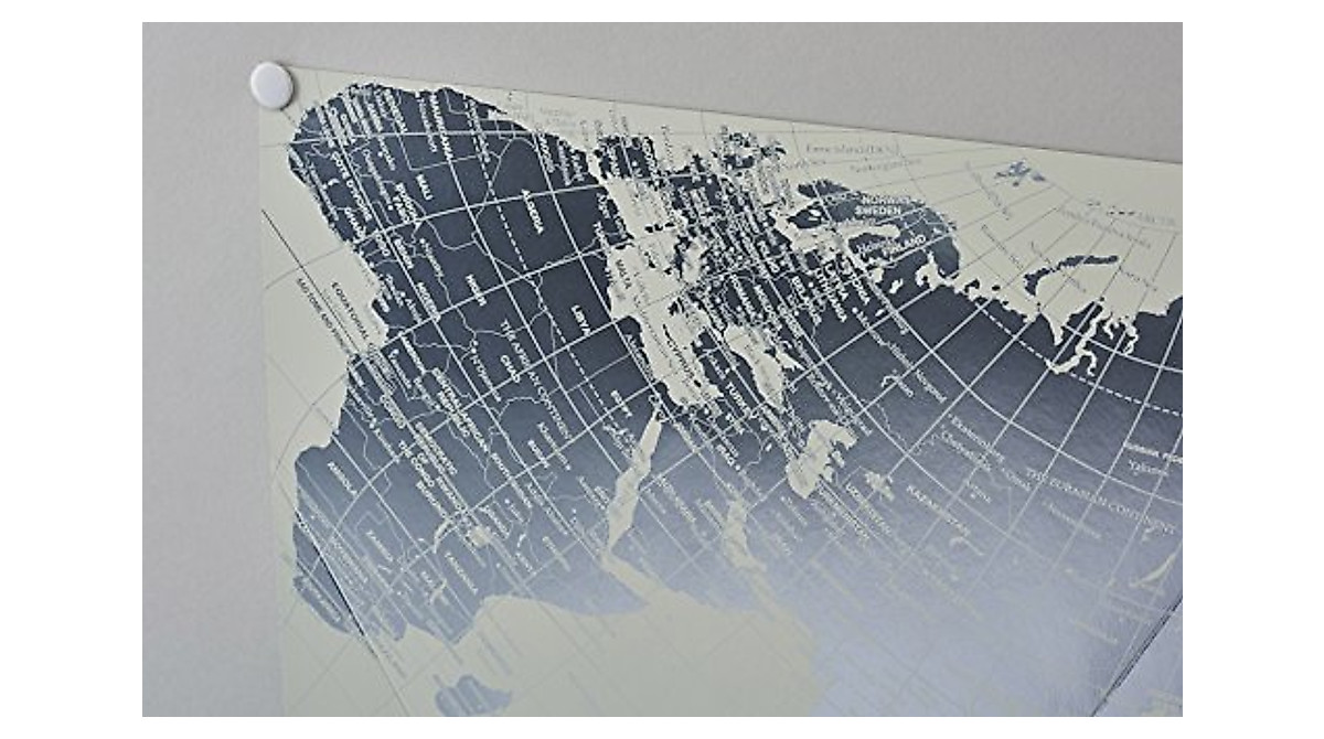 Authagraph World Map - Unique Tetrahedron Design