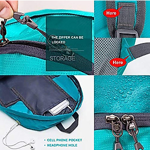 IdealTech Lightweight Packable Backpack (Orange)