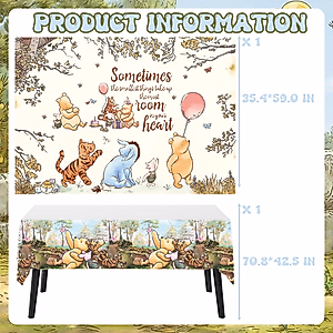 Classic Winnie Baby Shower Decorations, Winnie Party Balloons Garland Arch Kit, Winnie Party Decorations, Winnie Party Supplies, Winnie Party Favors