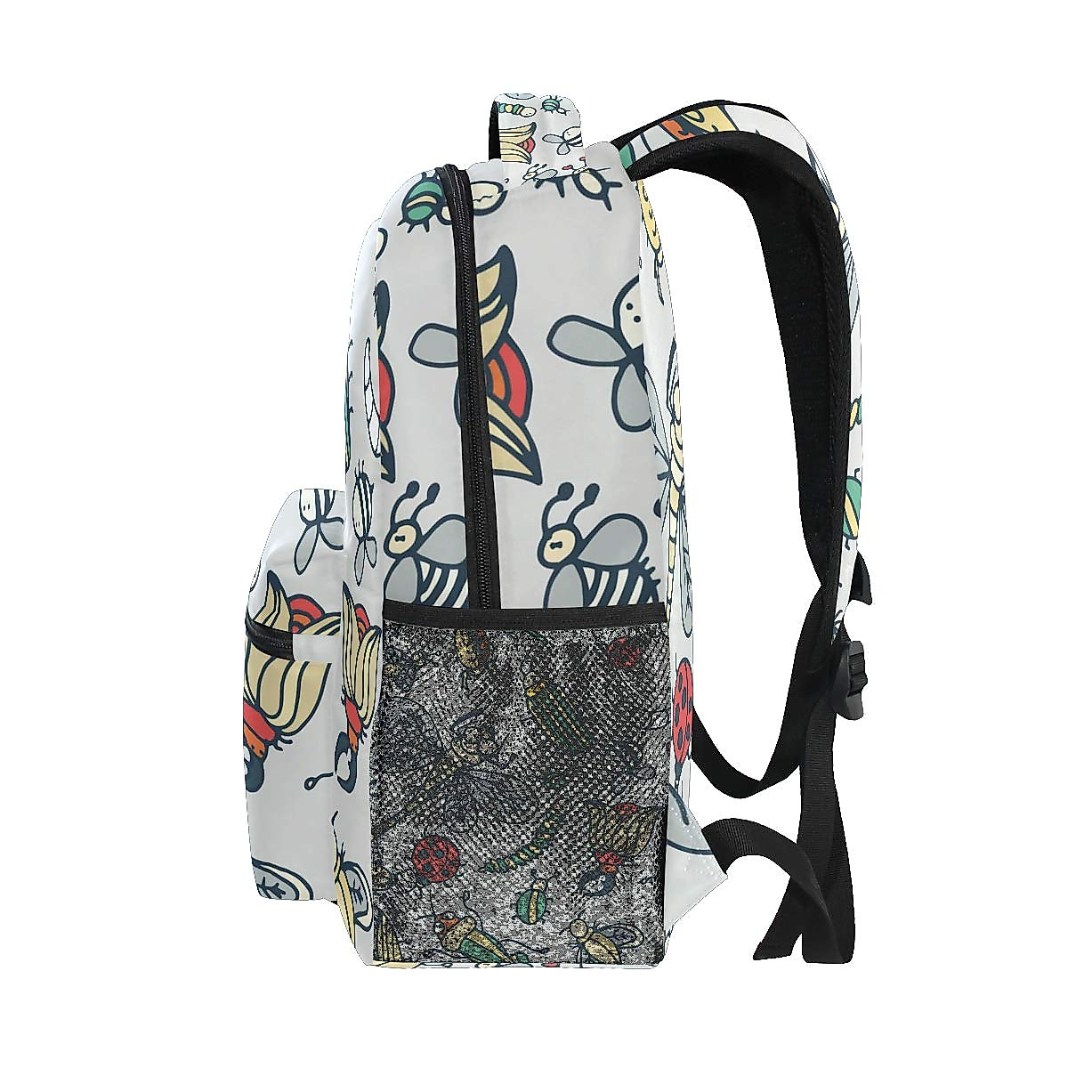 School College Backpack Rucksack Travel Bookbag Outdoor Animals (Insect Summer)