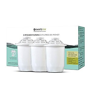 Santevia Water Systems Pitcher Filter (3 Pack) , White - (P422)