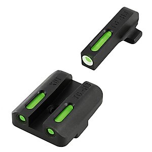 1007599 TruGlo TFX Sf XD Set Handgun Sight , BLACK, 1X7X8 inches