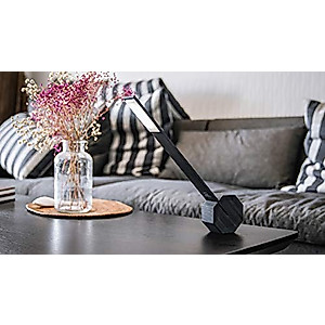 Gingko Octagon One Rechargeable Modern LED Desk Lamp Touch Sensitive Black