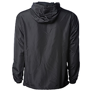 Global Blank Men's Windbreaker Jacket Lightweight Water-Resistant Windbreakers for Men