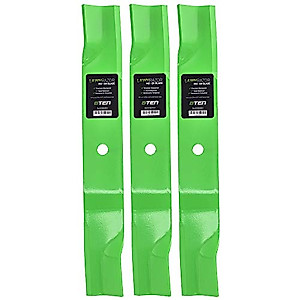 8TEN LawnRAZOR Mower Blade Set for Gravely Pro-Master 152Z Pro-Turn 152 52 inch Deck Zero Turn 00450300 (High Lift)