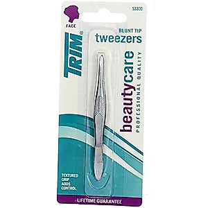 Trim Tweezers Square Tip - Pack of 2