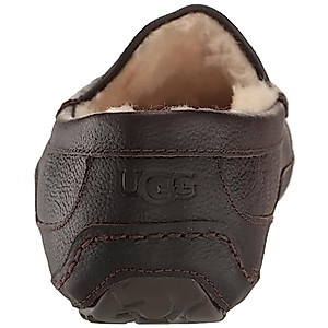 UGG Men's Ascot Discontinued Slipper, Dark Spice, 12