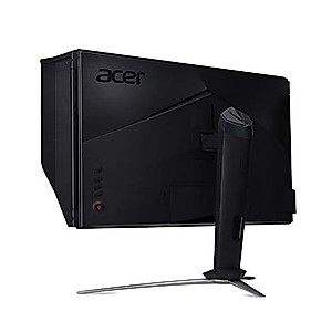 Acer Nitro XV273K Pbmiipphzx 27" UHD 3840 x 2160 IPS AMD Radeon FreeSync and NVIDIA G-SYNC Compatible Monitor, DisplayHDR400, Quantum Dot, 144Hz, 1ms, DCI-P3 , Delta E<1, Black