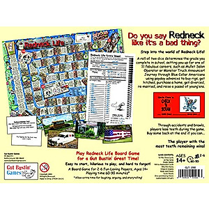 Gut Bustin' Games Redneck Life Board Game