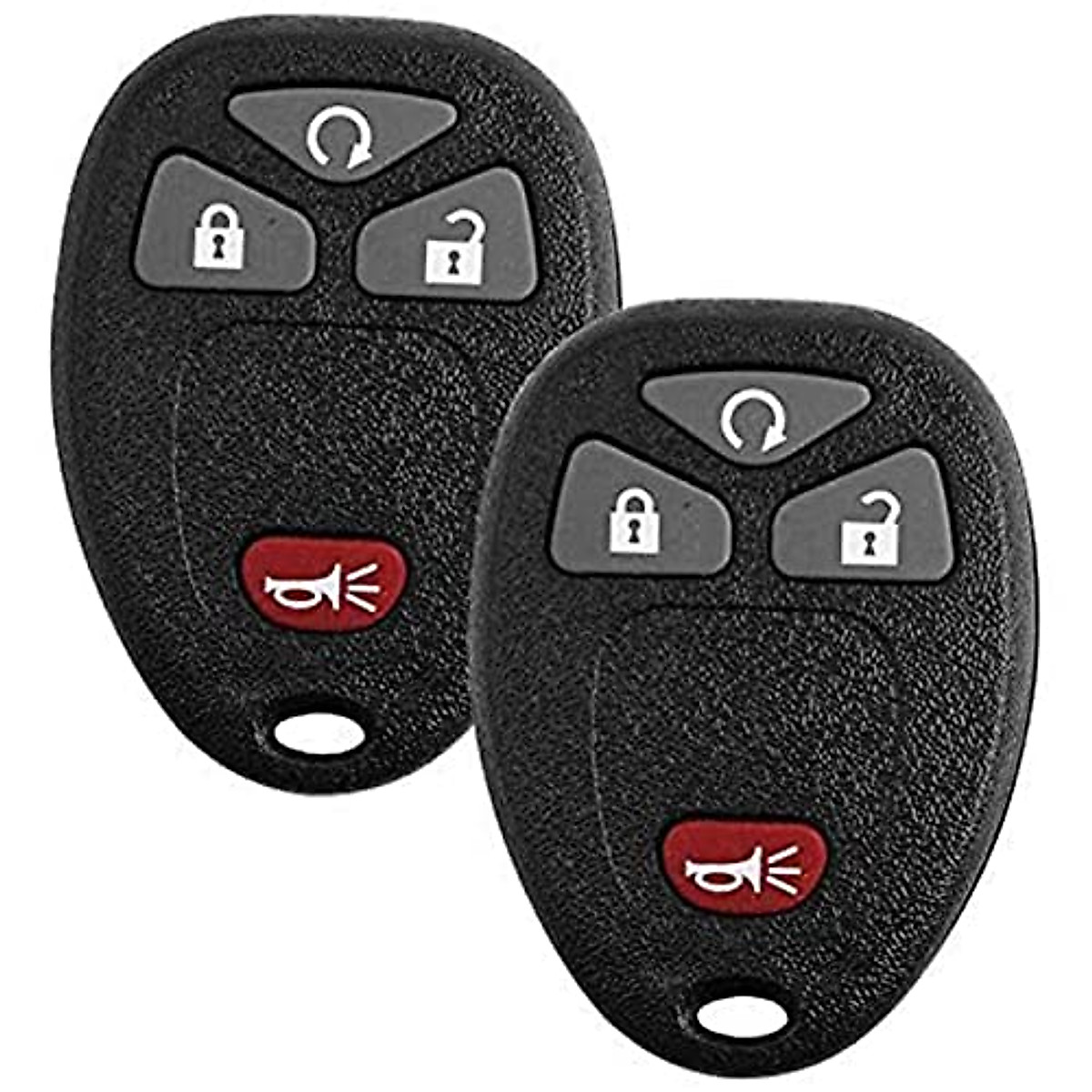 SaverRemotes Key Fob Compatible for 2007 2008 2009 2010 2011 2012 2013 Chevy Silverado 1500 2500 3500 Keyless Remote Replacement for OUC60270 OUC60221